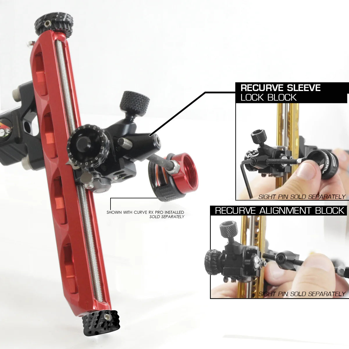 Axcel Achieve XP Recurve Sleeve-Lock Block - Archery Source – Archerysource