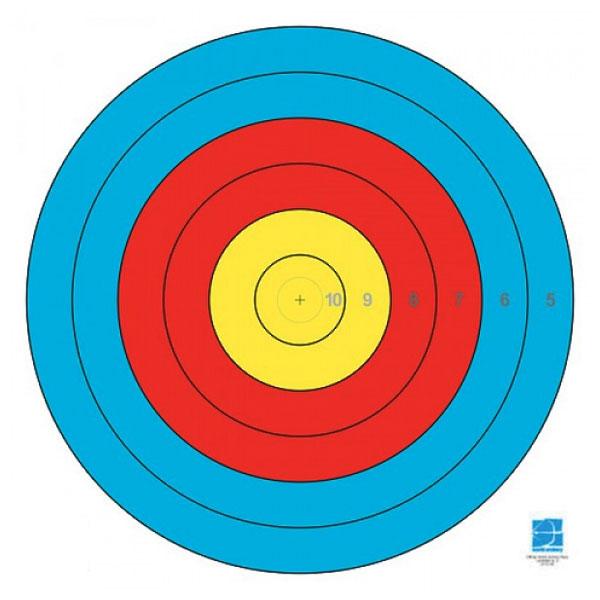 FITA Target 80 cm 6-ring Face (50m Compound) - Archery Source ...